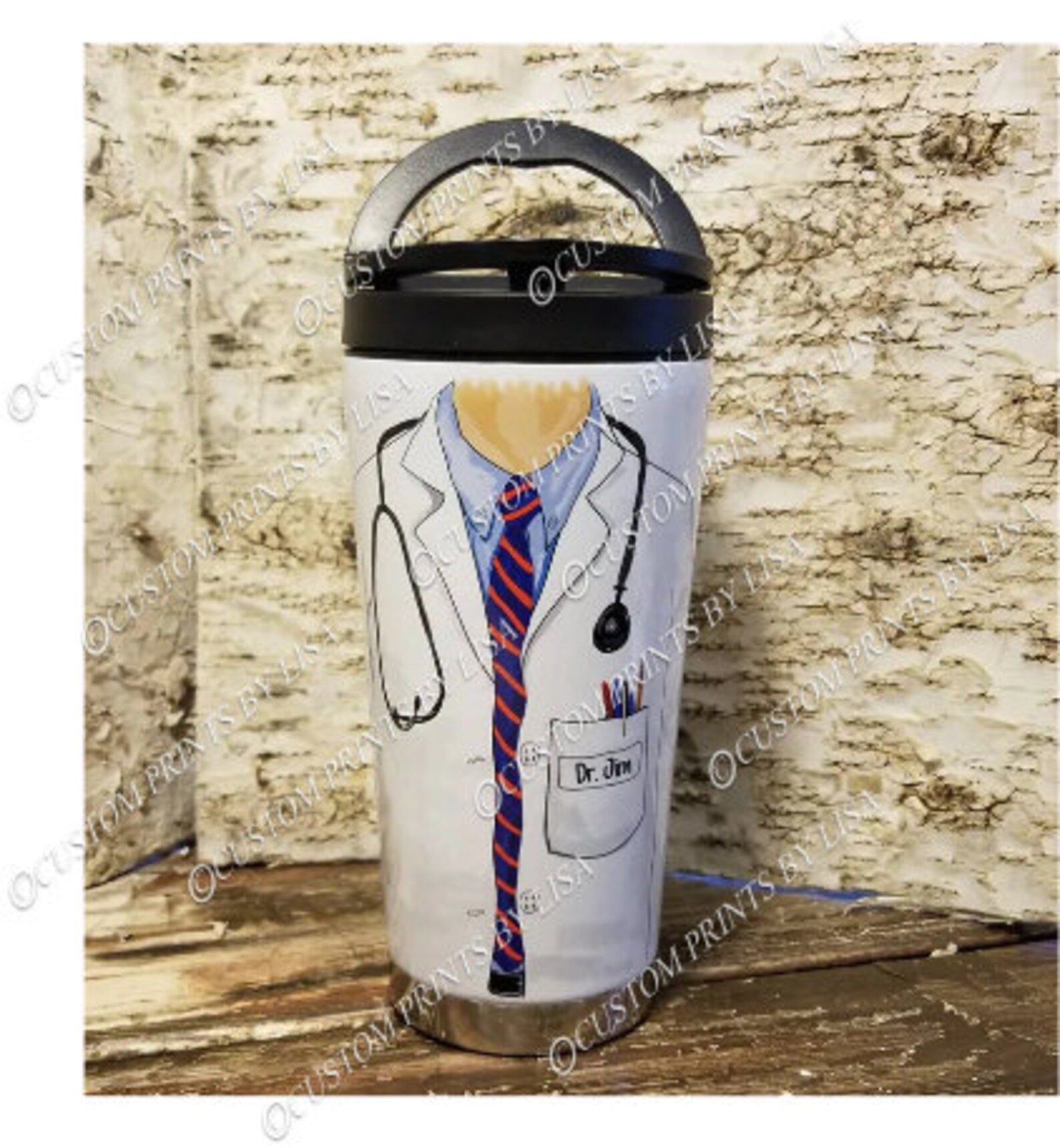 Doctor Thermos or Ceramic Mug , Personalized Mug for Doctor, Medical ...