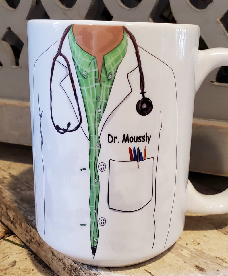 Doctor Mug, Personalized Mug for Dentists, Medical Gift Mug, Doctor ...