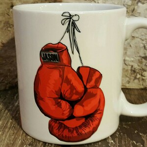 Personalized Mug for Boxer, Unique Gift for Boxer, Personalized Boxing ...