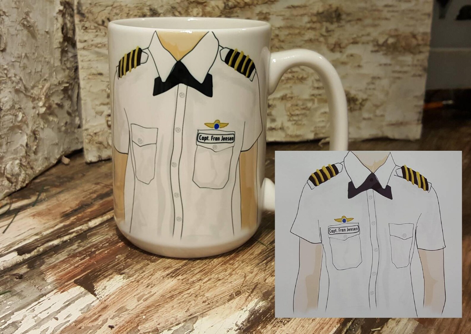 Personalized Mug for Female Pilot Unique Gift for Pilot - Etsy