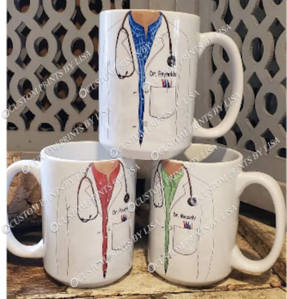 Doctor Thermos or Ceramic Mug Personalized Mug for Doctor - Etsy