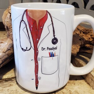 Doctor Mug, Personalized Mug for Dentists, Medical Gift Mug, Doctor ...