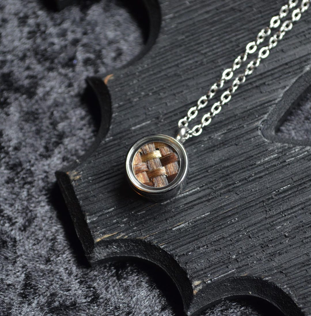 Mourning Reliquary Necklace - Victorian Inspired Hairwork - Oddities - Etsy