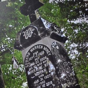 The Grave of Ed & Lorraine Warren - Graveyard Photography Print - the ...