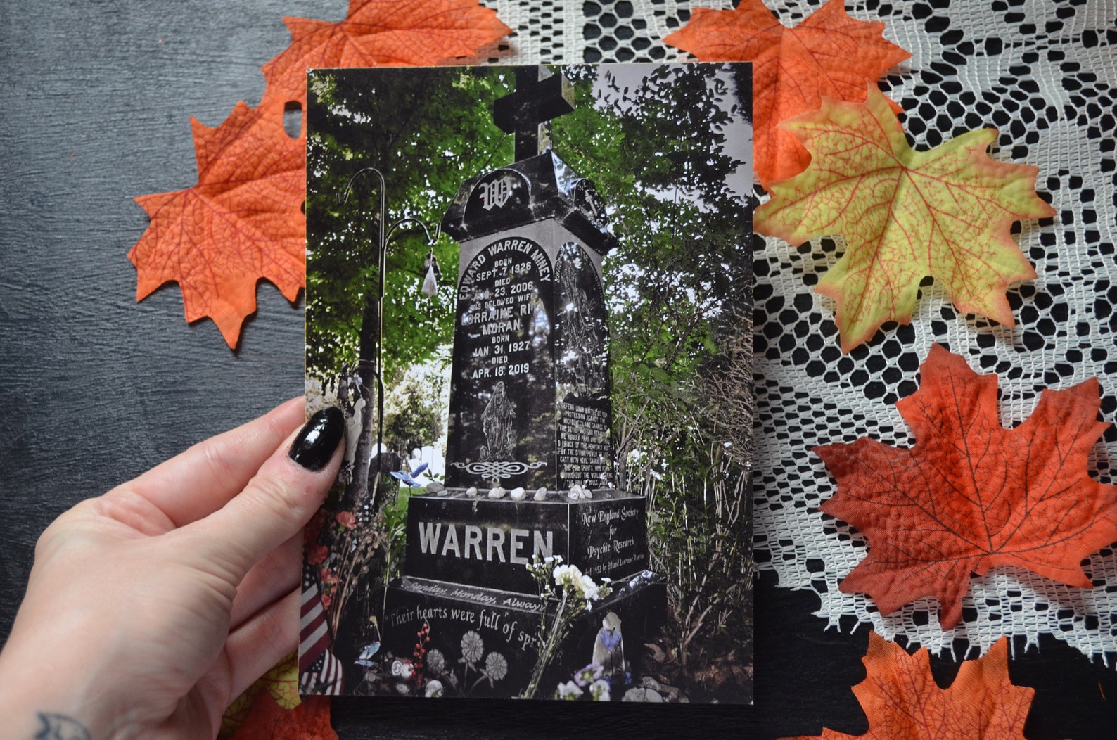 The Grave of Ed & Lorraine Warren Graveyard Photography - Etsy