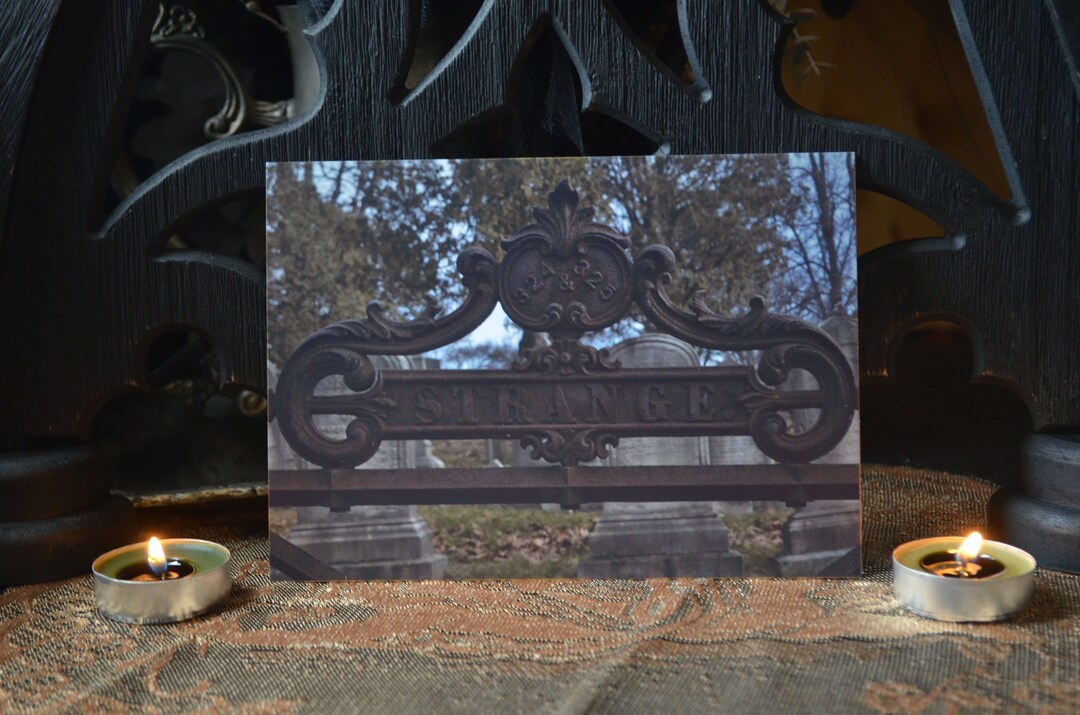 Strange Graves - Cemetery Photography Print - Taphophile - Graveyard ...