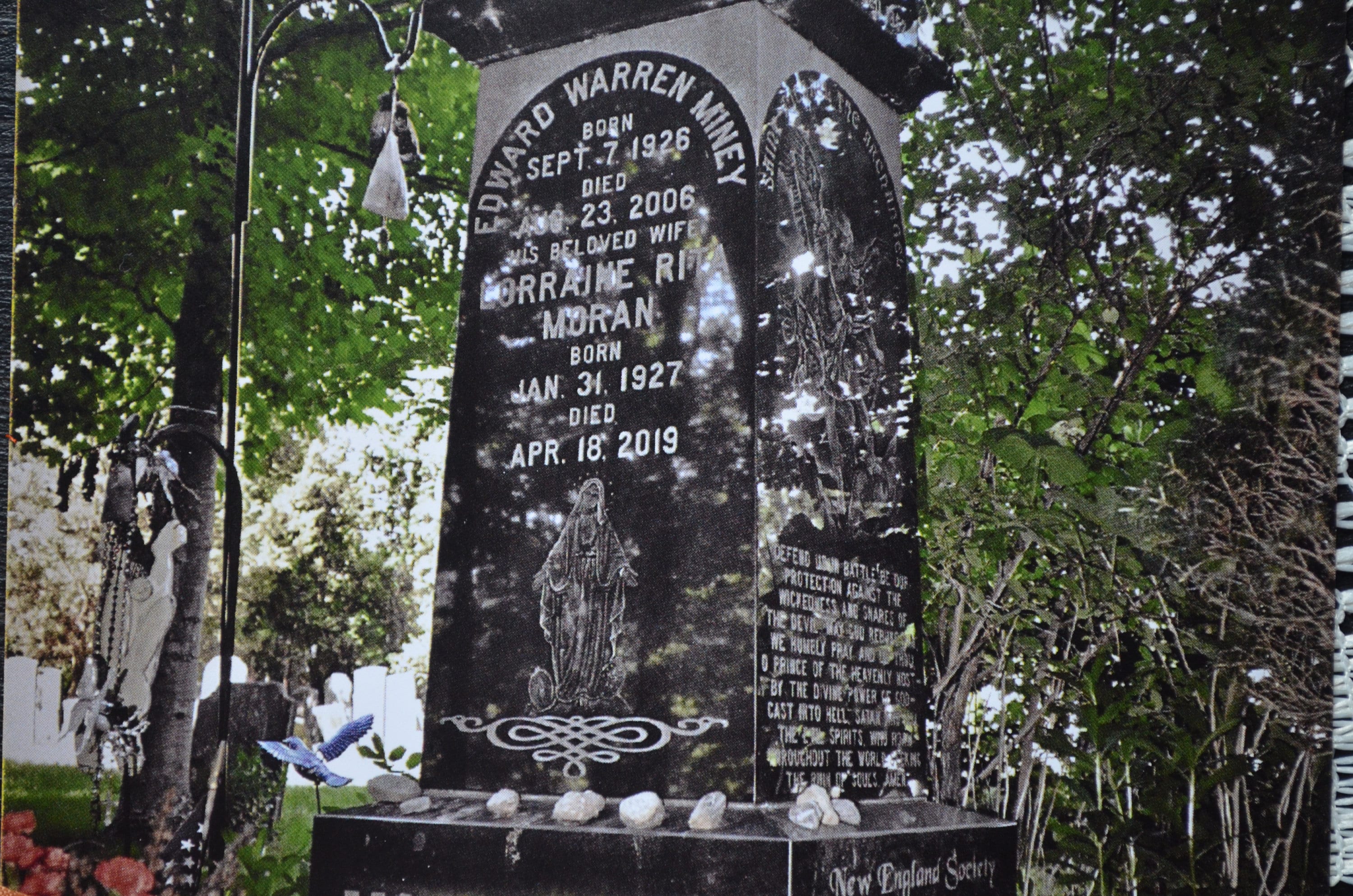 The Grave of Ed & Lorraine Warren Graveyard Photography - Etsy