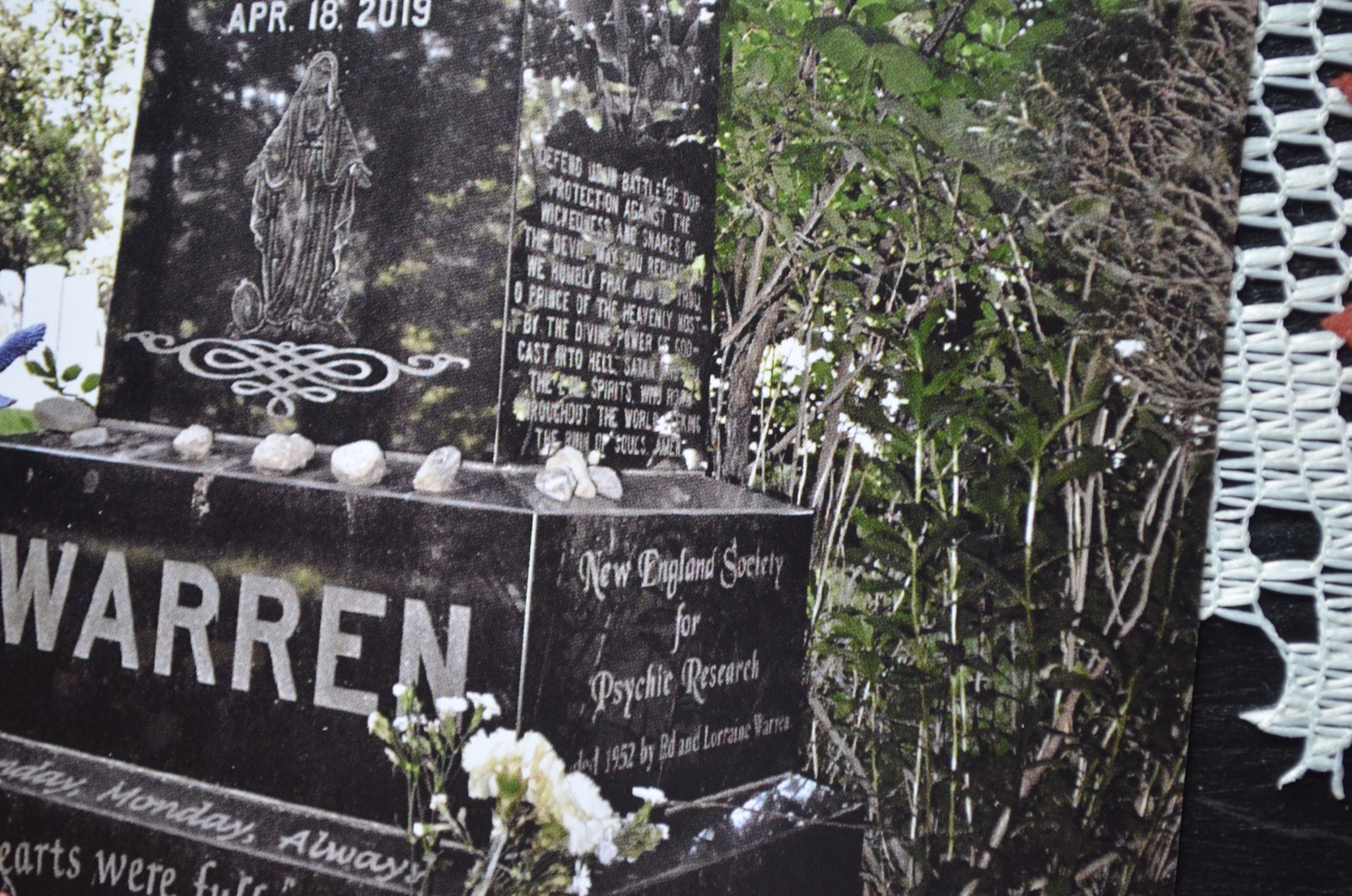 The Grave of Ed & Lorraine Warren Graveyard Photography - Etsy