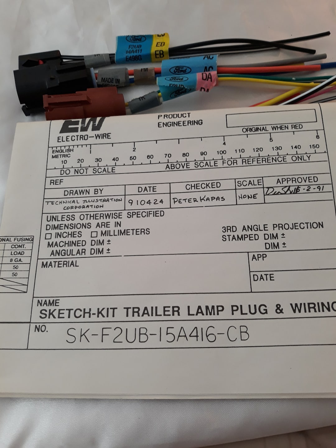 Genuine Ford Van Econoline Pigtails Kit F2UB-15A416-CB - Etsy