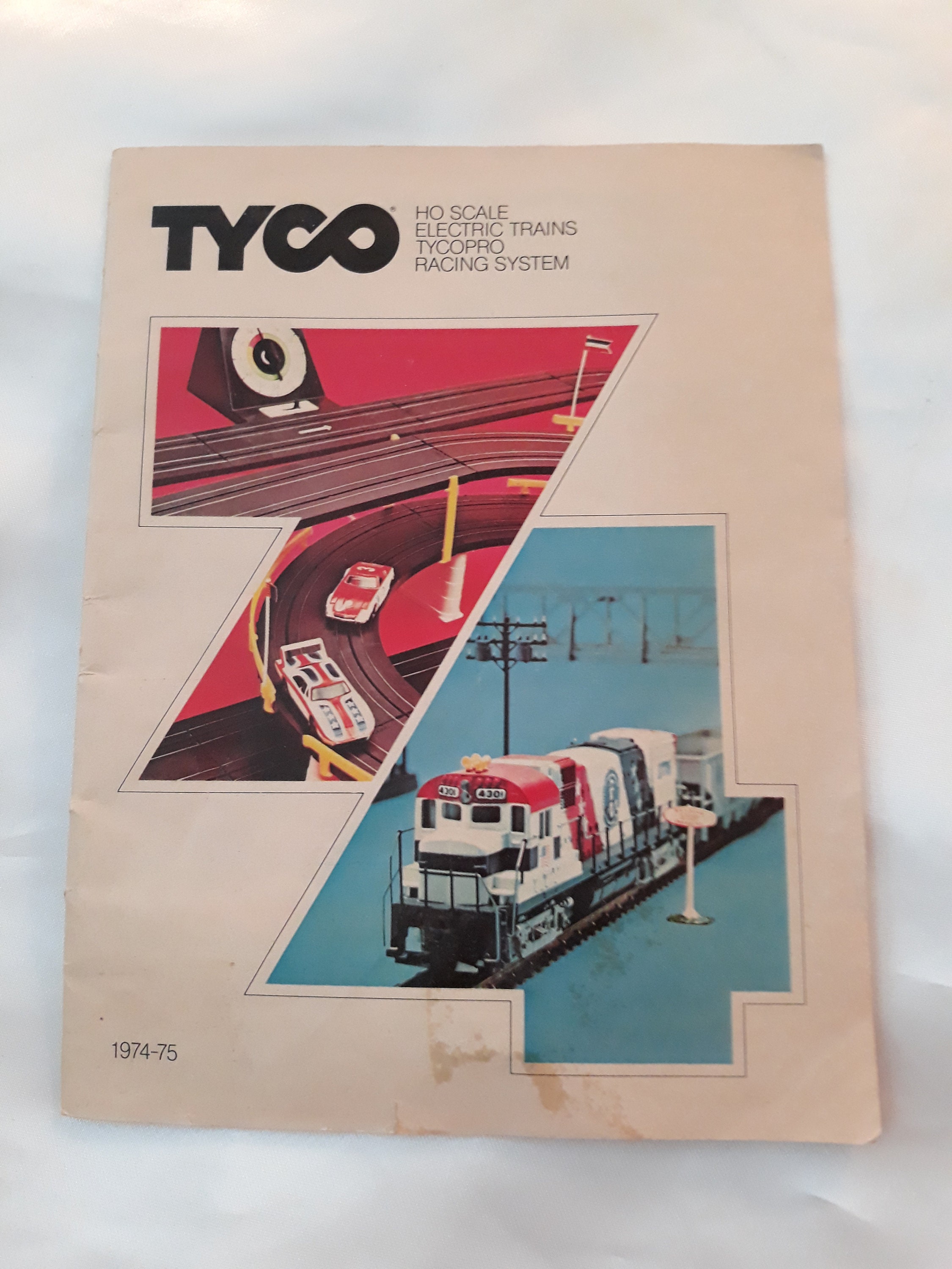 1974-75 TYCO HO Model Slot Cars & Train Sets Catalog Booklet - Etsy