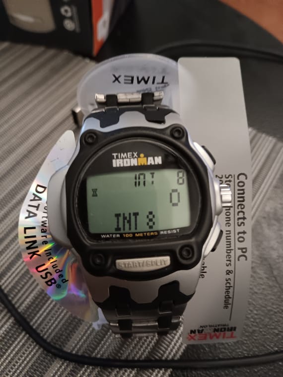 Timex Ironman Gps Watch Digital Dial Distance Pace Gr… - Gem