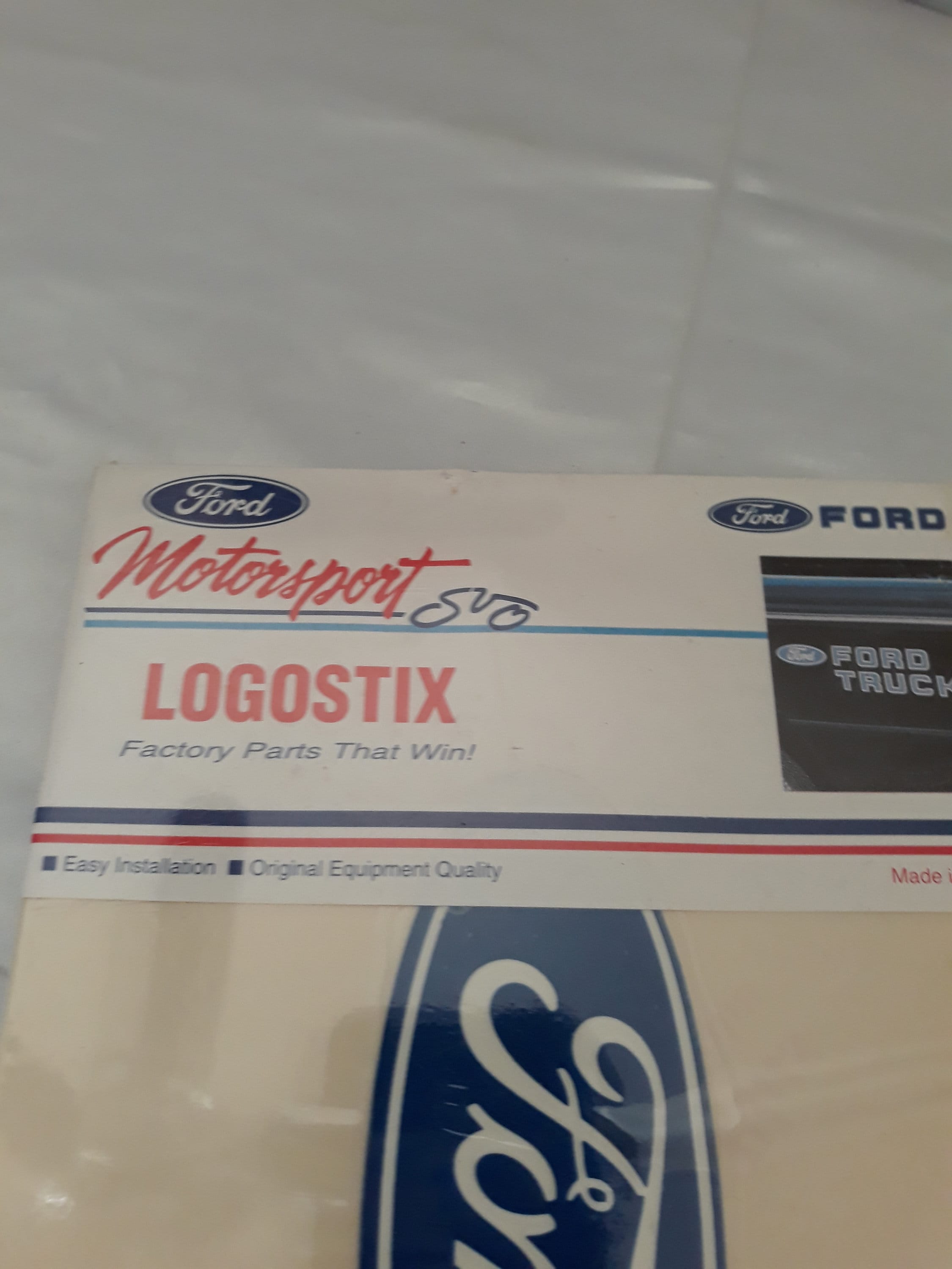 NEW Ford Motorsport SVO Logostix Decal - Etsy