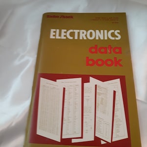 Radio Shack Electronics Data Book Second Printing 1972 - Etsy