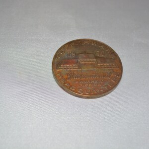 1970 Tupperware Commemorative Dedication Bronze Token - Etsy