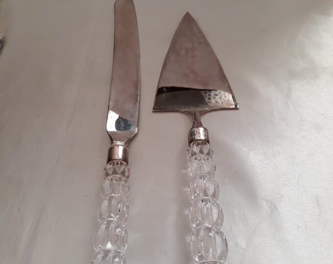 Mikasa Rousseau Cake Server and Cake Knife - Etsy