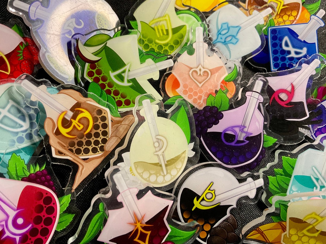 Final Fantasy XIV Job Stone Pins (including Dawntrail Jobs Viper and ...