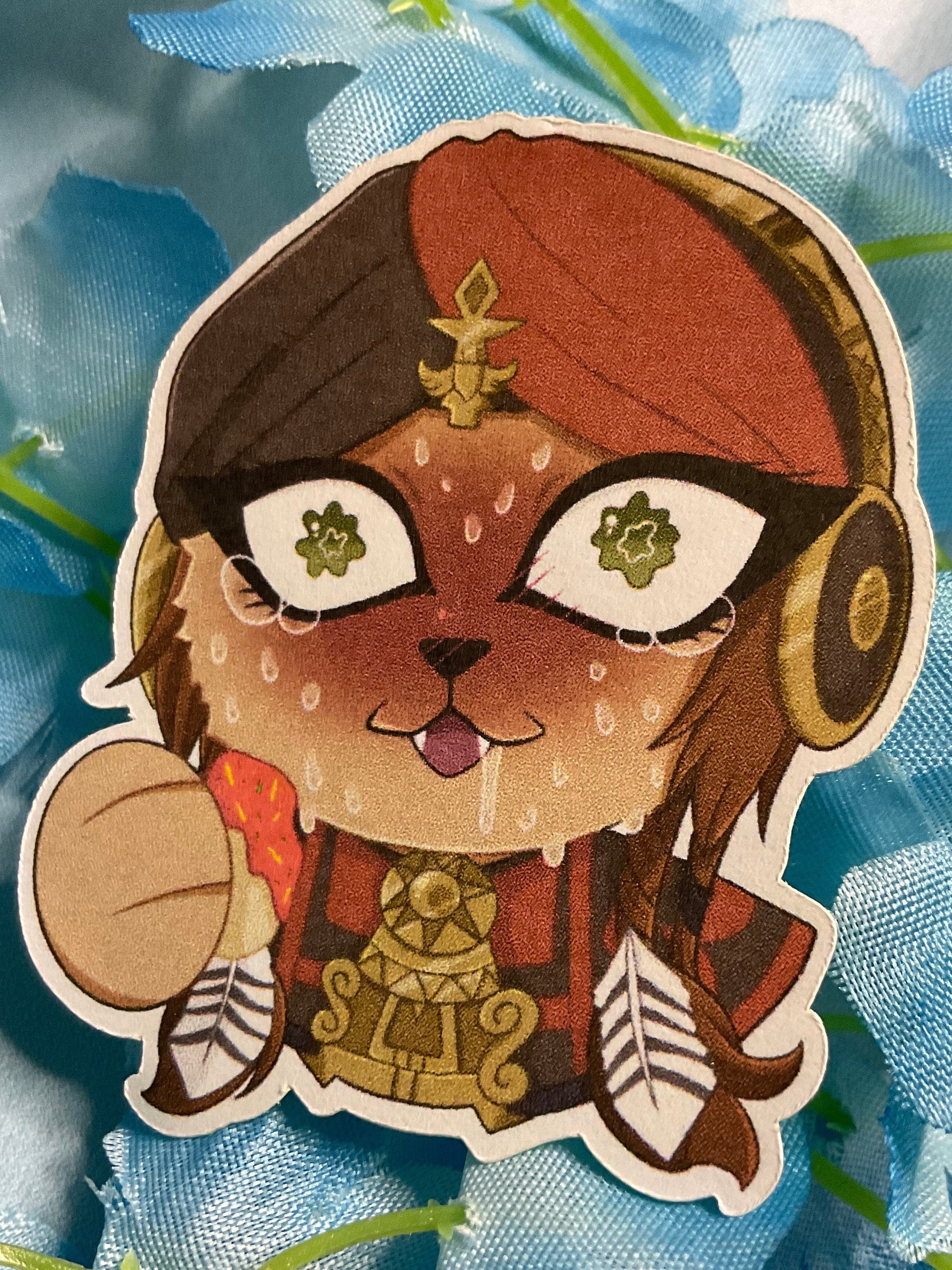 Final Fantasy XIV Spicy Wuk Lamat Sticker - Etsy