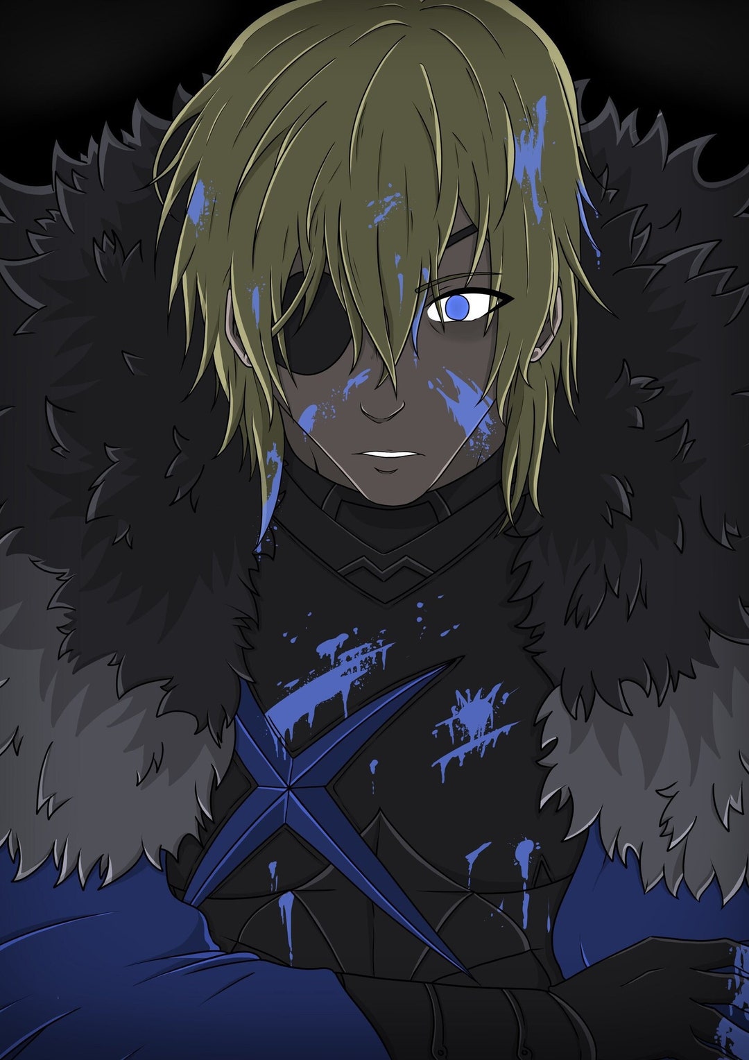 Fire Emblem Three Houses Dimitri Print - Etsy
