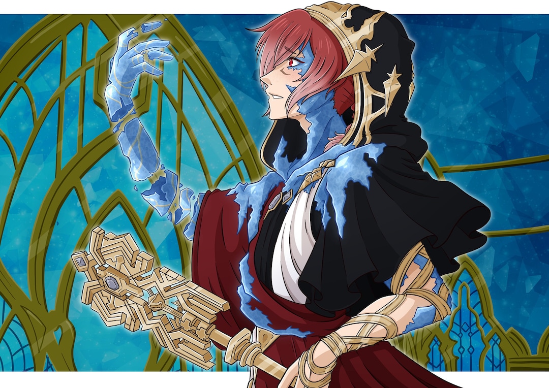 Final Fantasy XIV Crystal Exarch Print - Etsy