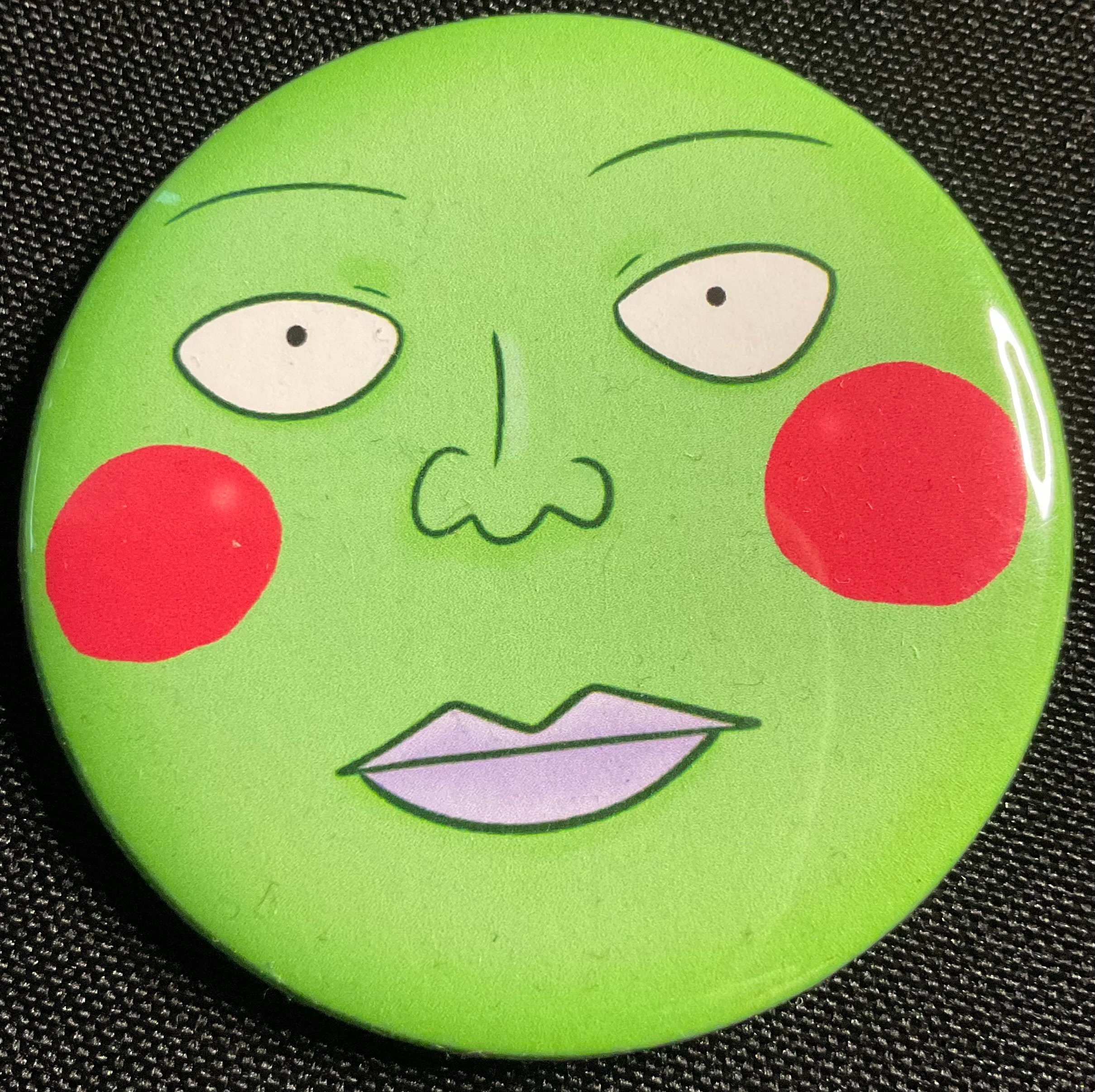 Mob Psycho 100 Dimple Face Badge - Etsy