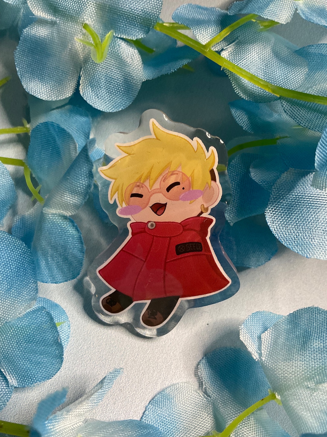 Trigun Stampede Vash Plush Pin - Etsy