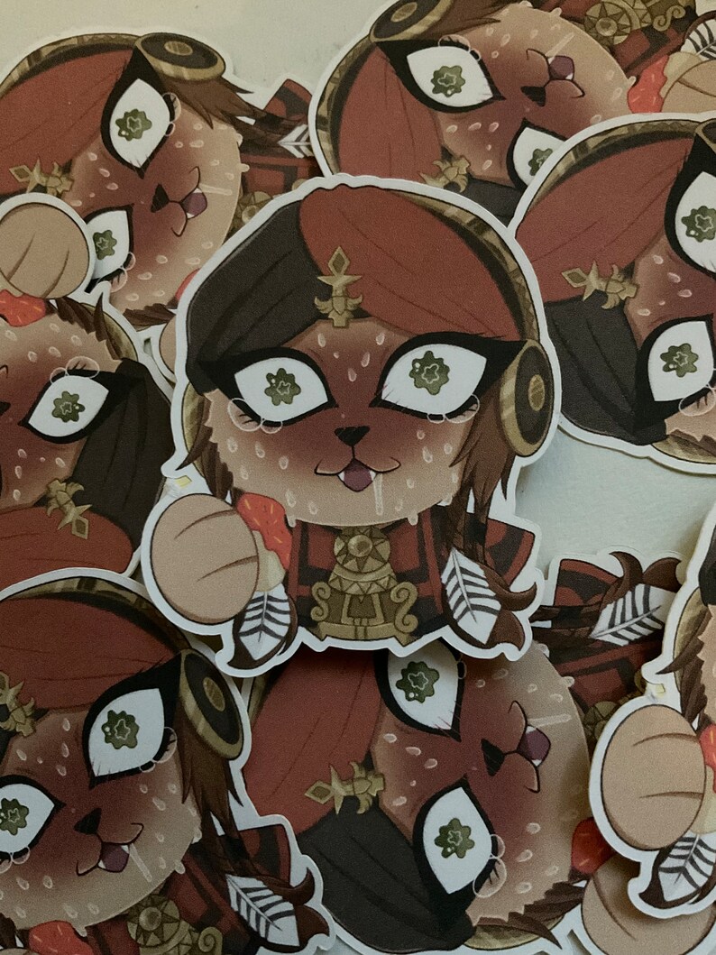 Final Fantasy XIV Spicy Wuk Lamat Sticker - Etsy