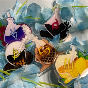 Final Fantasy XIV Job Stone Pins (including Dawntrail Jobs Viper and ...