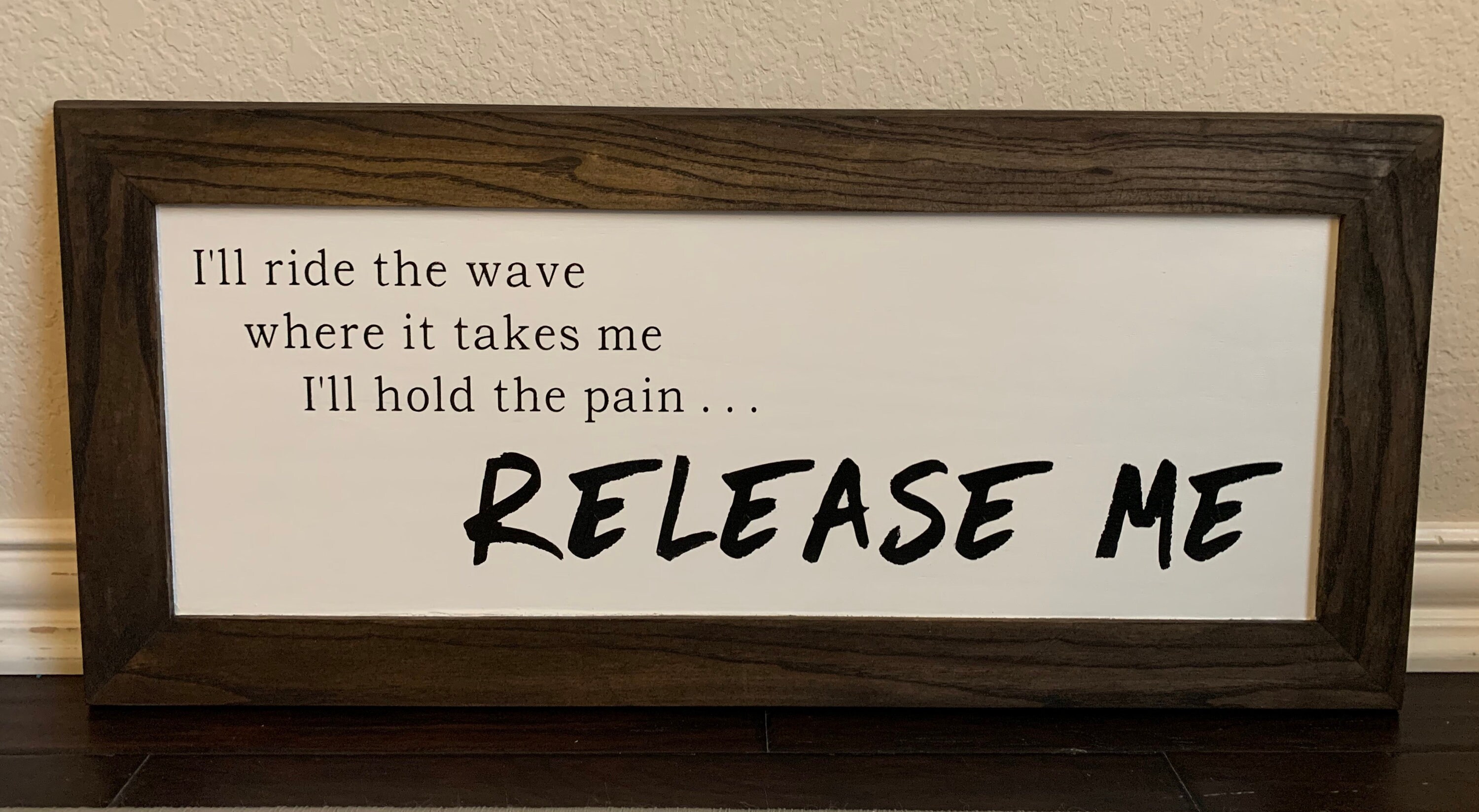 Pearl Jam release Wood Sign - Etsy