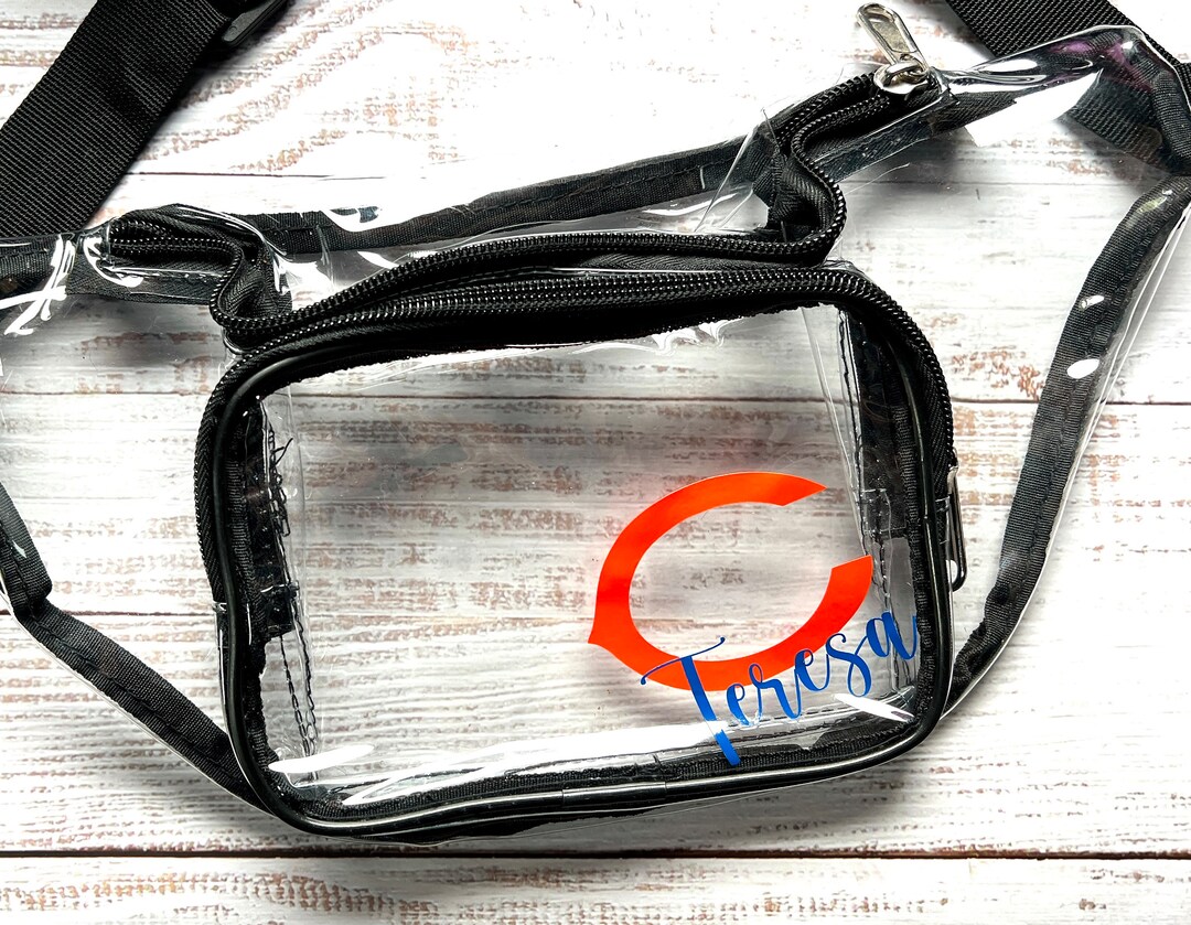 Stadium Approved Fanny Pack, Clear Bag, Stadium Approved Clear Fanny ...