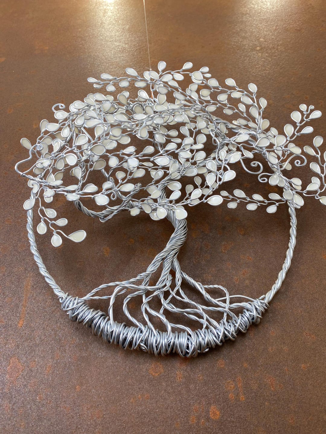 Pure White 3D Wall Tree of Life 20 Cm. Decoration, Spiritual, Well ...