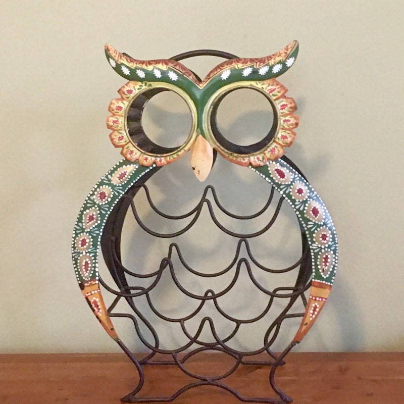 Owl Liquor Bottle - Etsy