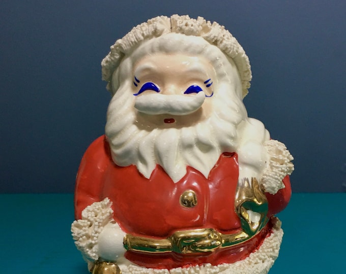 Spaghetti Trim Santa Claus Bank. Made in Japan. Santa International ...