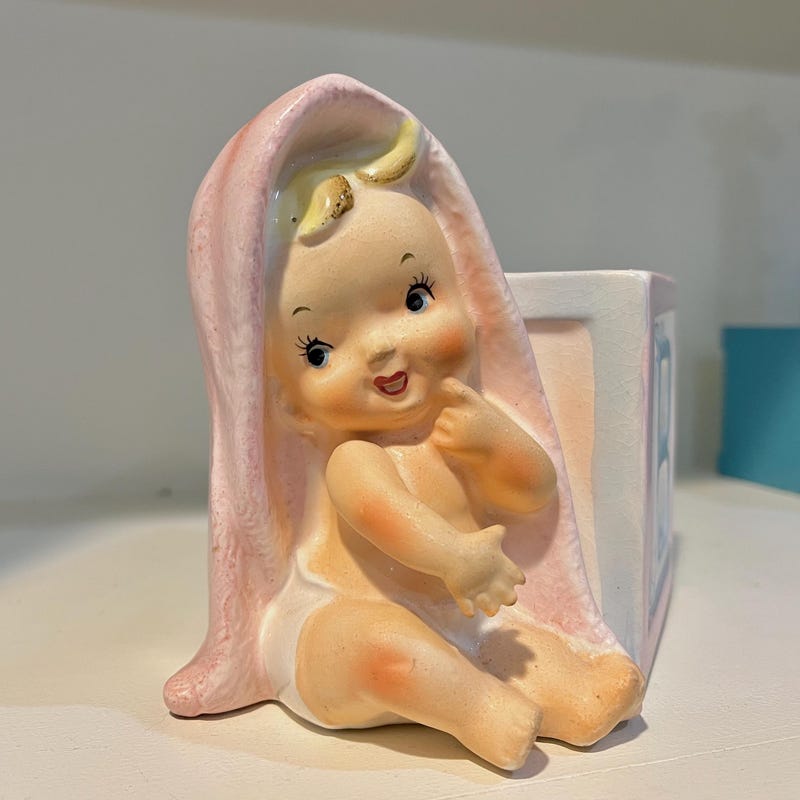 Japanese Girl Planter - Etsy