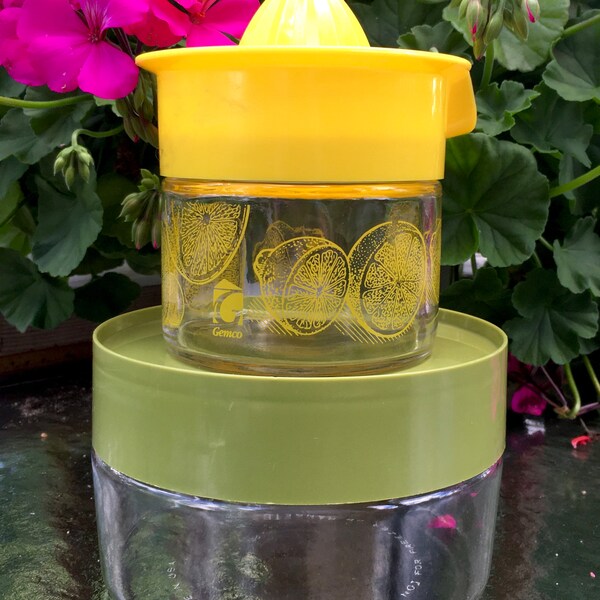 Lemon Kitchen Canisters - Etsy