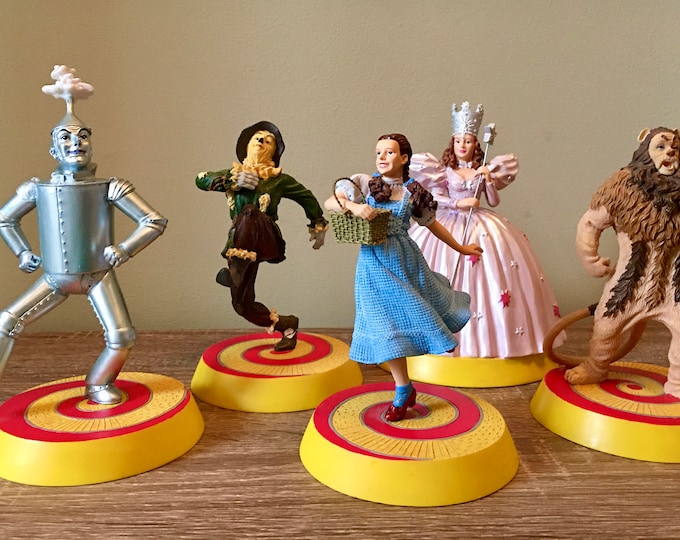 Wizard of Oz Westland Giftware Figurines Dorothy 1846, Tin Man 1847 ...