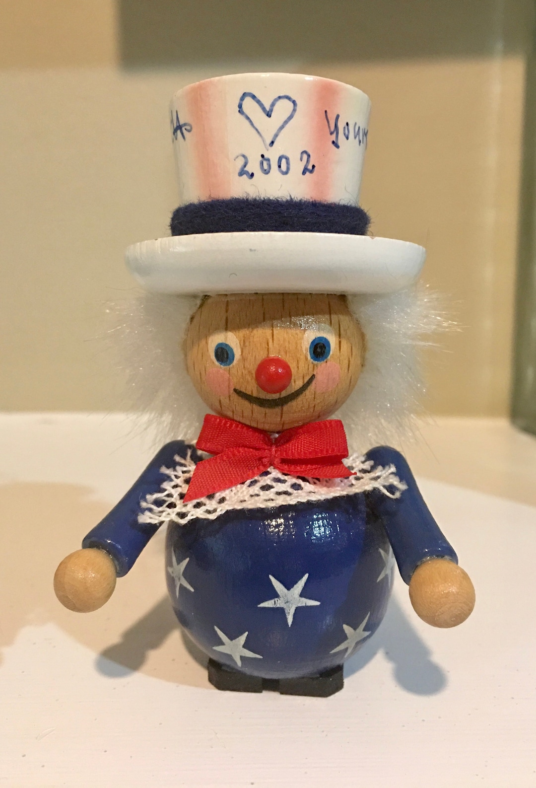 Steinbach Uncle Sam Ornament, Signed, 4th of July Decor - Etsy