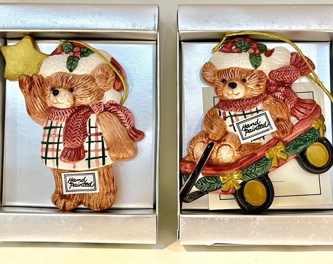 Fitz and Floyd Teddy Bear Honey Jar Bee Pitcher - Etsy Canada