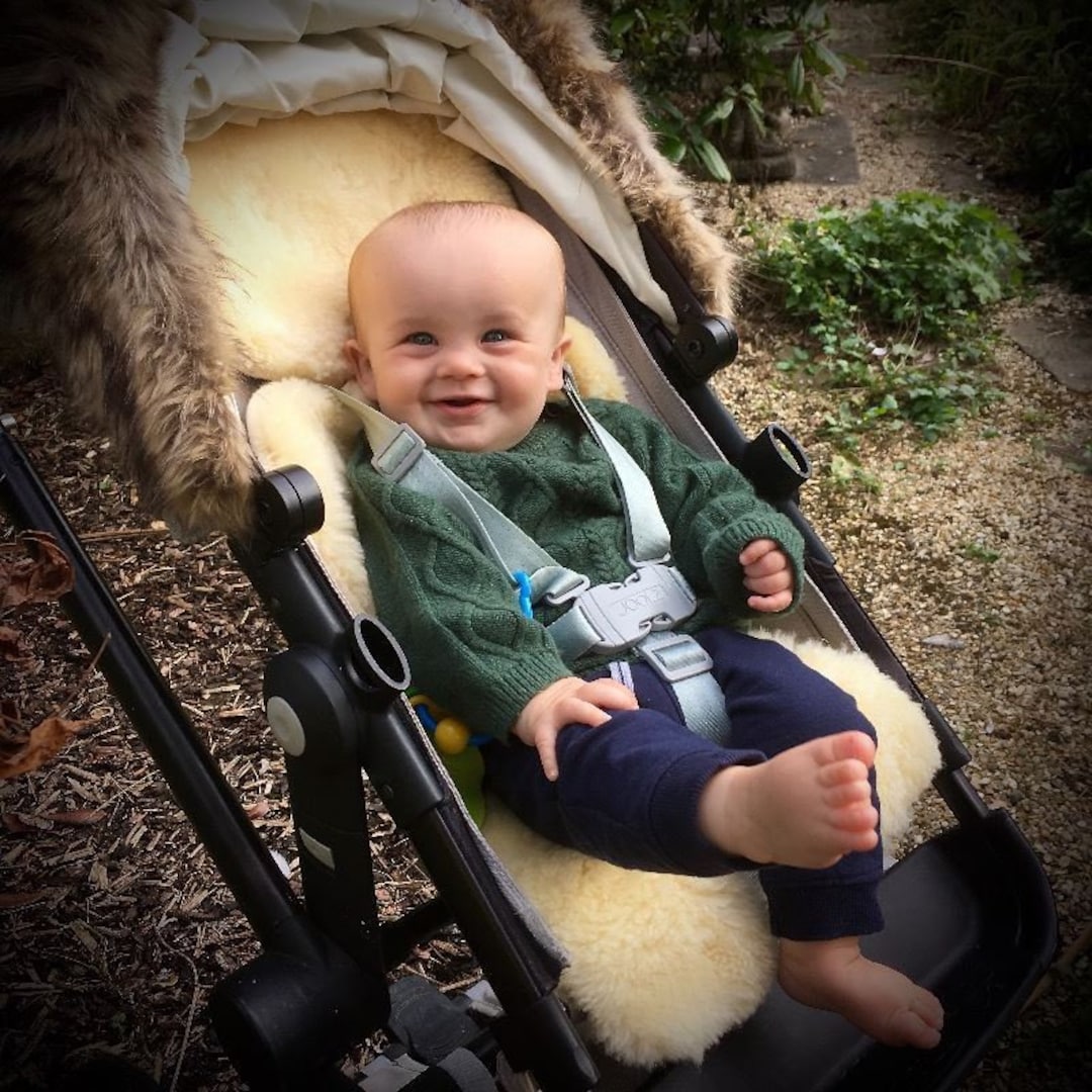 Baby Sheepskin Pushchair Liners - Etsy
