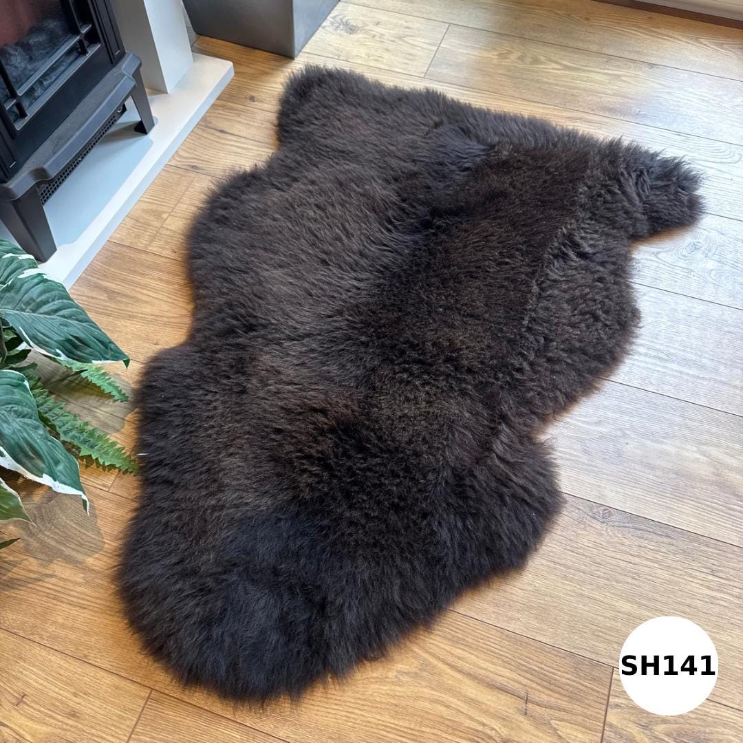 100% British Undyed Rare Breed Short Fur Sheepskin Rugs - SH141 - Etsy