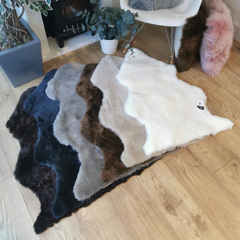 Limited Edition Short Fur Sheepskin Shearling Rug or Chair - Etsy