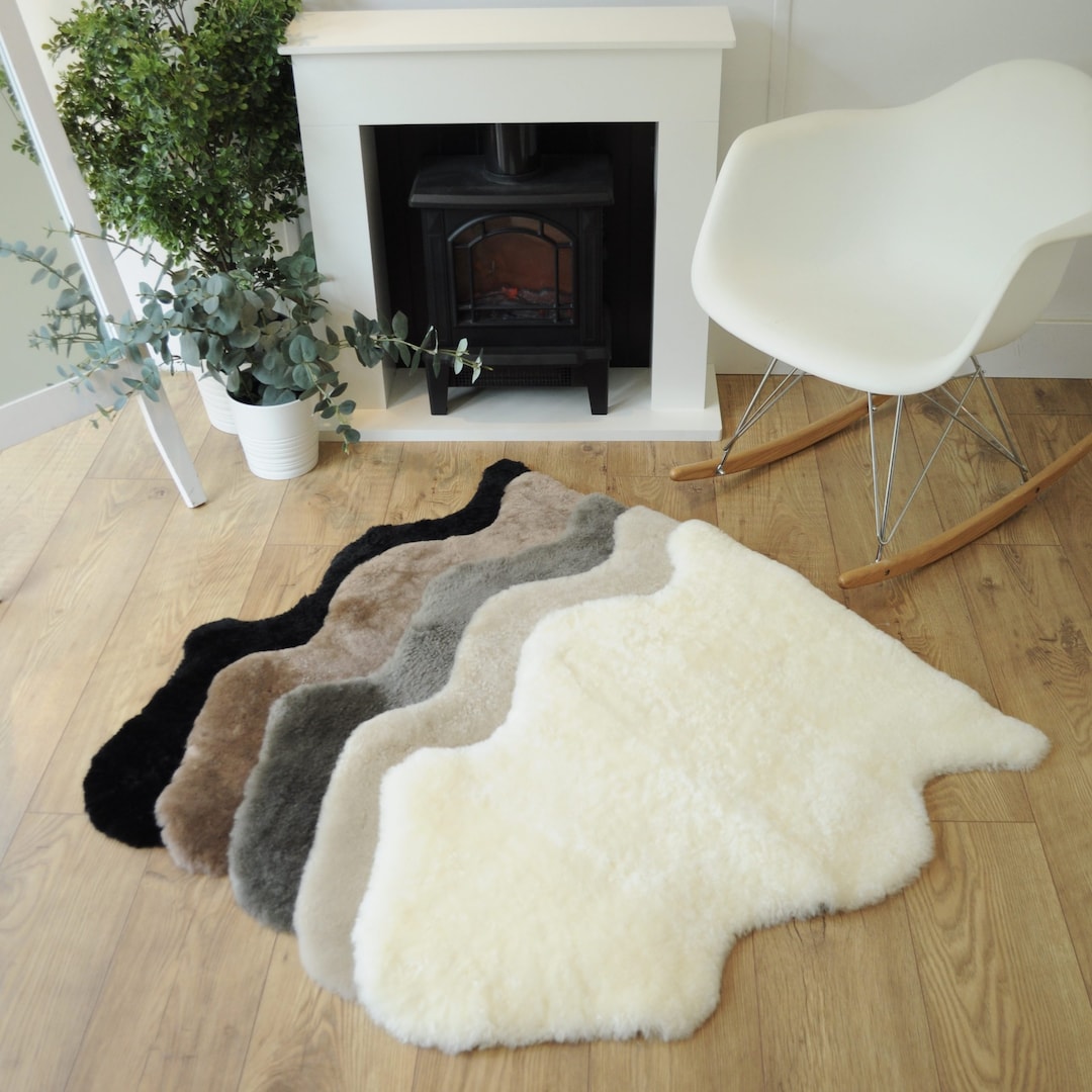 Limited Edition Short Fur Sheepskin Shearling Rug or Chair - Etsy