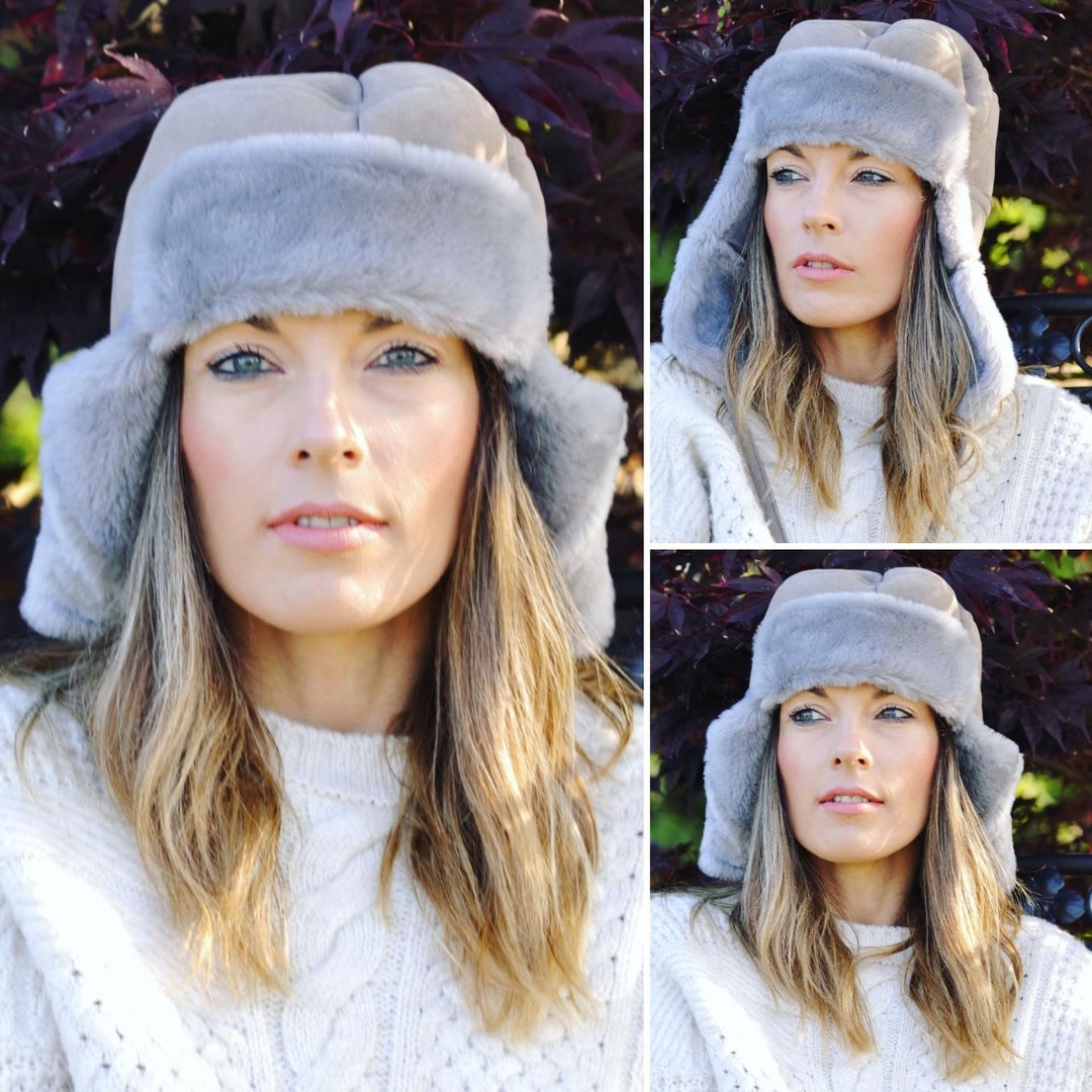 Sheepland British Sheepskin Trapper Hat - Etsy