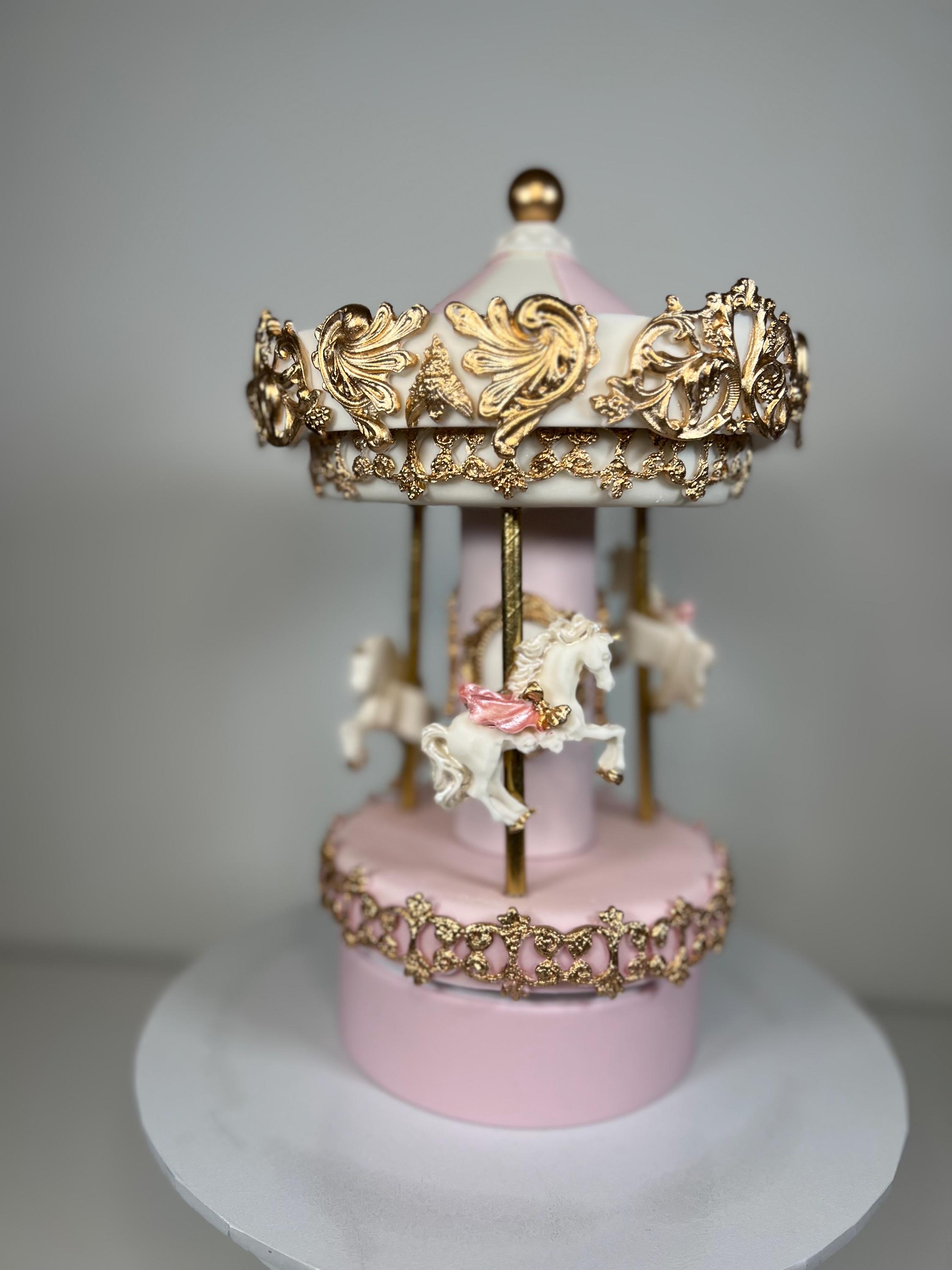 Non Spinning Carousel Cake Topper - Etsy