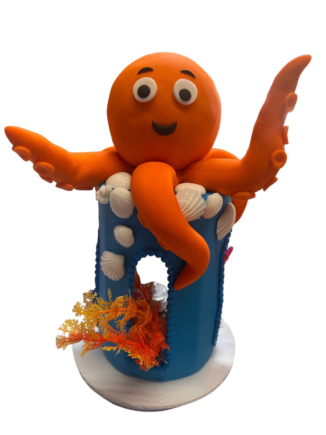 Octopus Cake Topper - Etsy