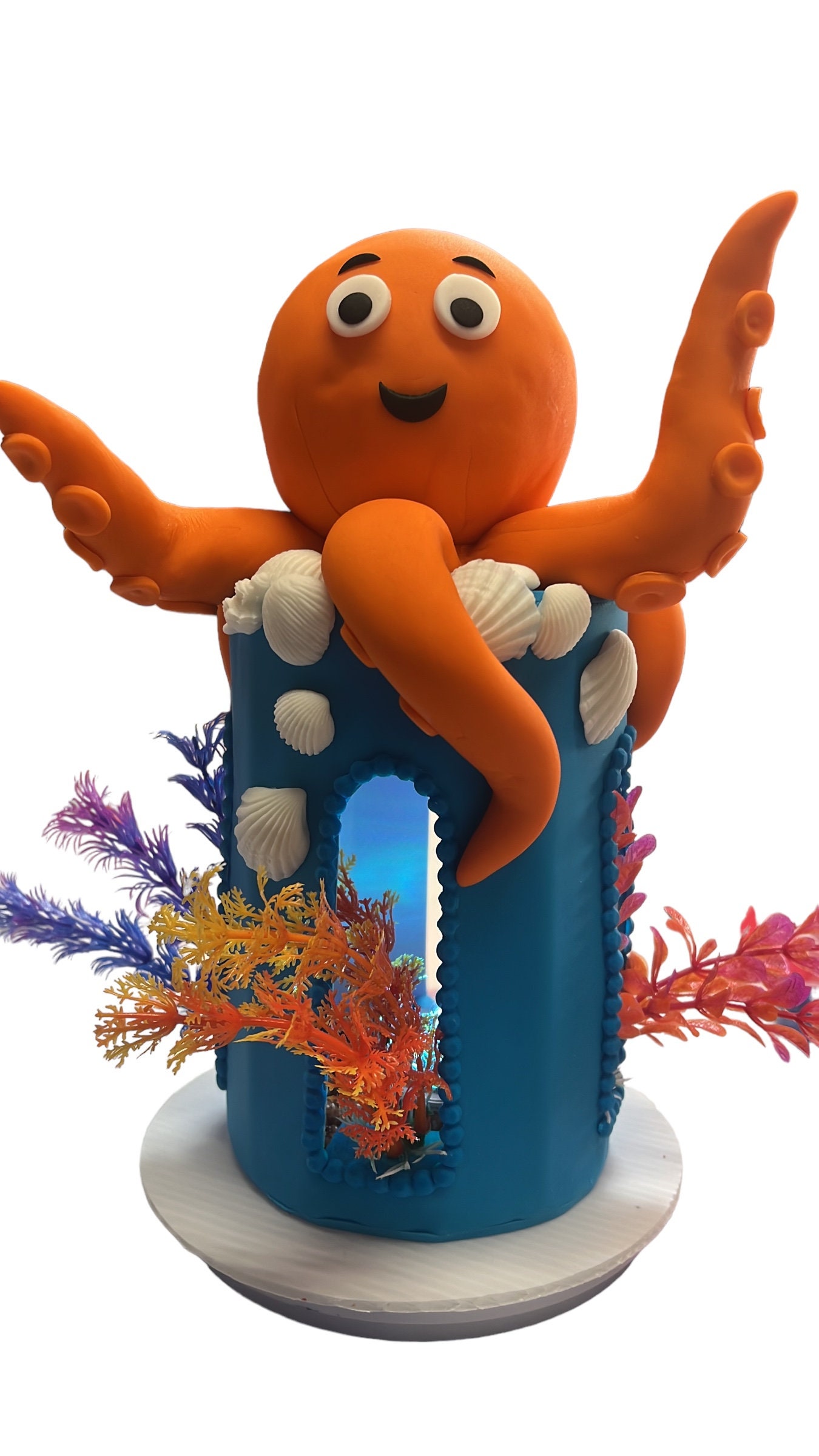 Octopus Cake Topper - Etsy
