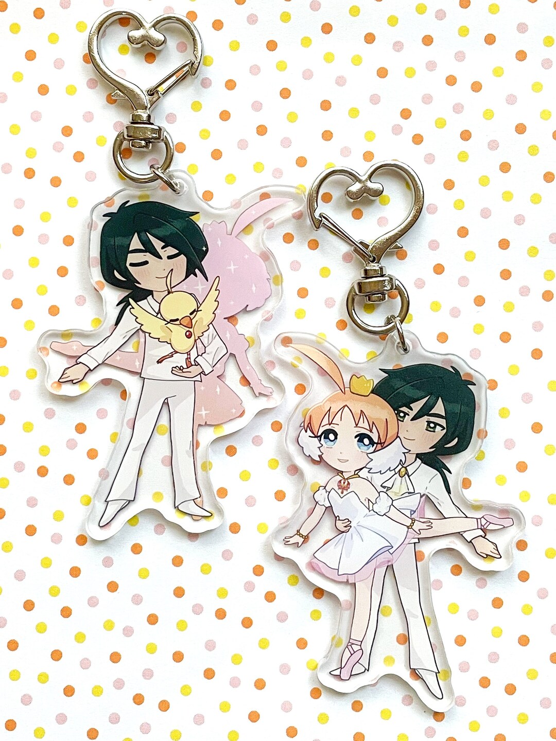 Princess Tutu Double Sided Acrylic Keychain | Fakiru | Fakir and Ahiru ...