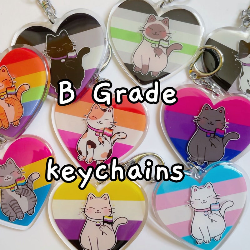 Pride Keychains - Etsy