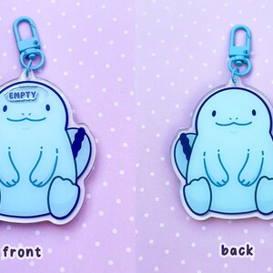 Quagsire Shaker Keychain | Psyduck Shaker Keychain - Etsy
