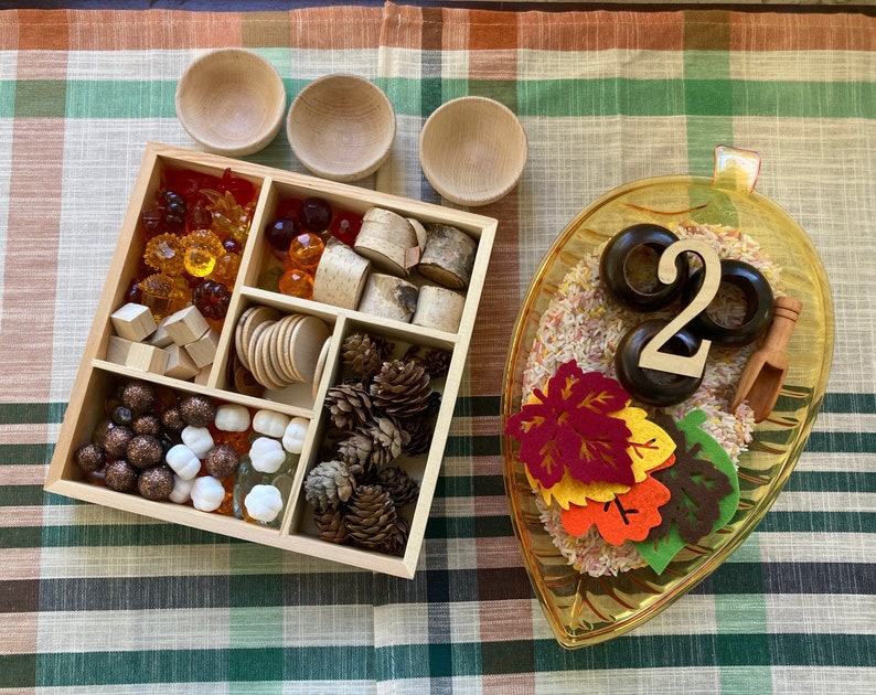 Reggio Inspired Fall Loose Parts Activity - Etsy