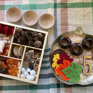 Reggio Inspired Fall Loose Parts Activity - Etsy